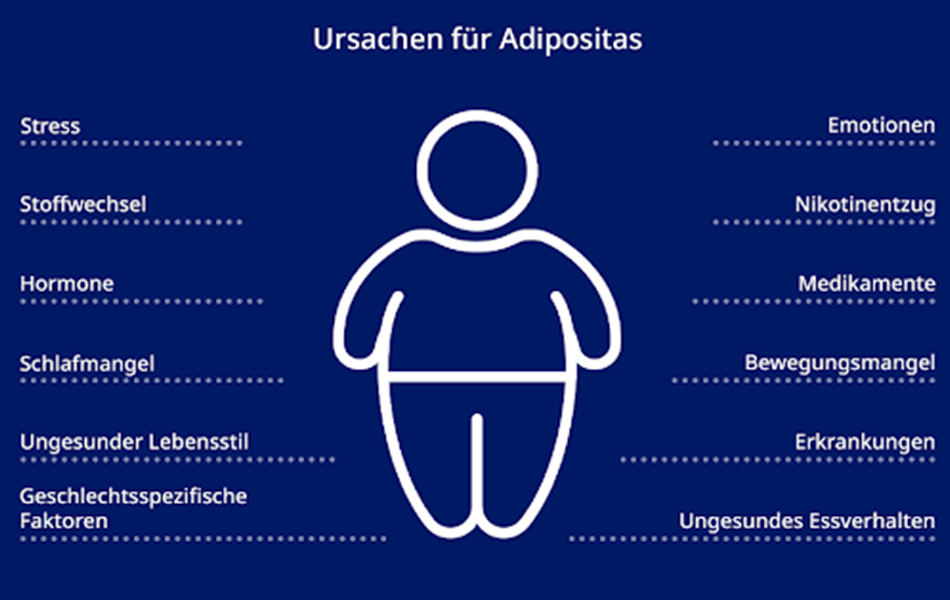 Übergewicht: die häufigsten Adipositas-Ursachen